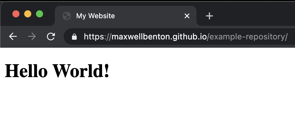 GitHub - My-Web-Dev-Repo/hosting-on-github-pages