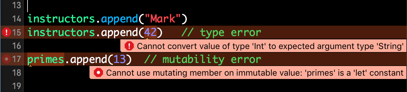Swift Collection Types - Learn.co